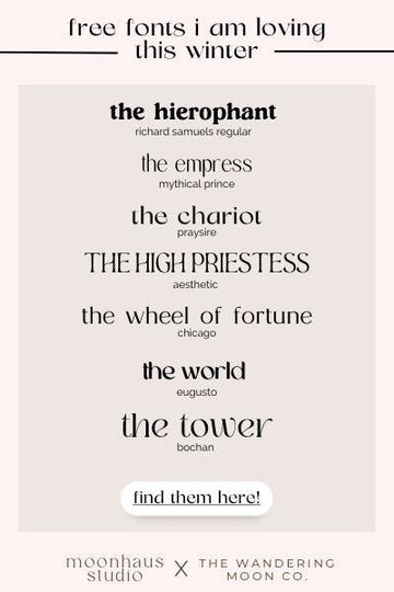 freebie resource library of MoonHaus Studio – moon haus studio