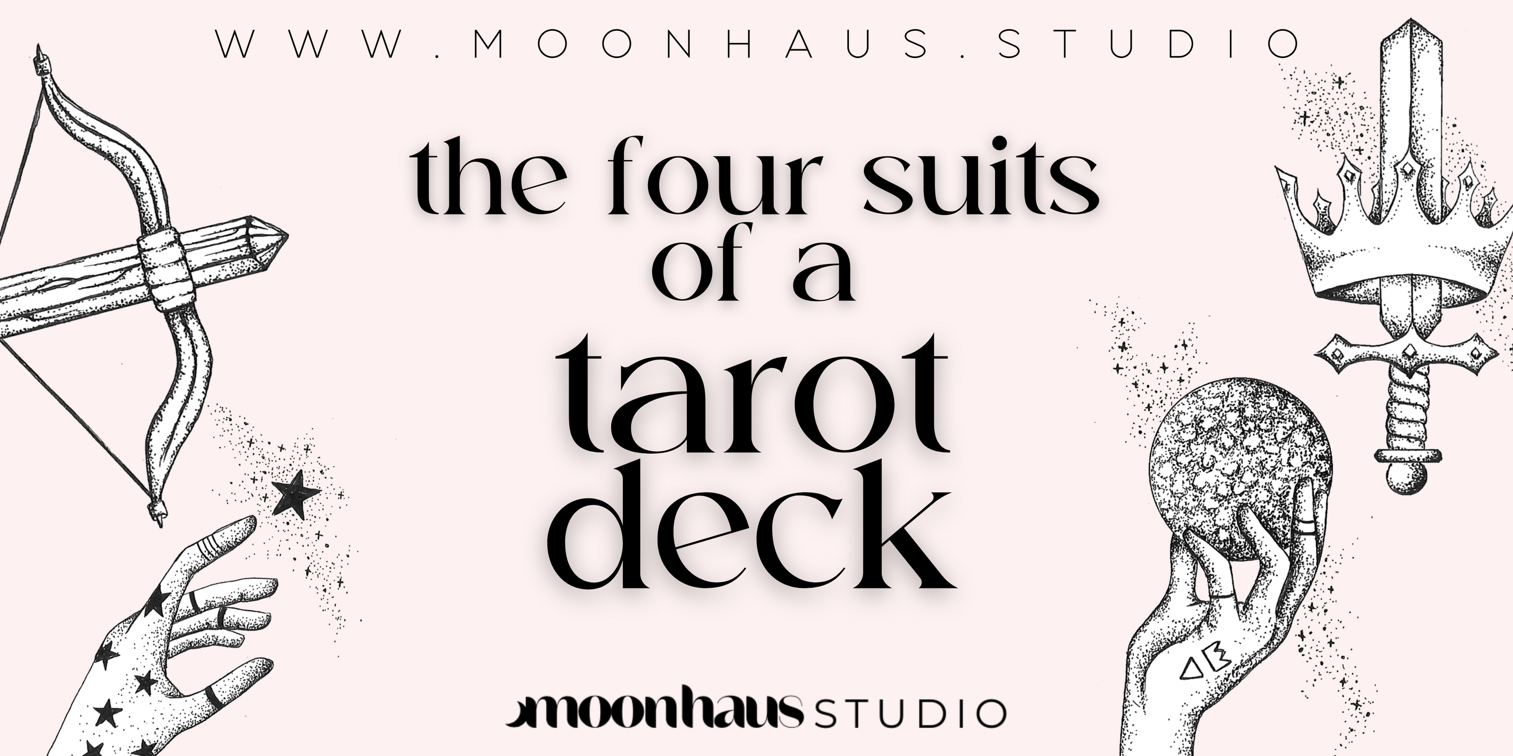 The Four Suits of the Tarot: Wands, Cups, Swords, Pentacles – MoonHaus ...