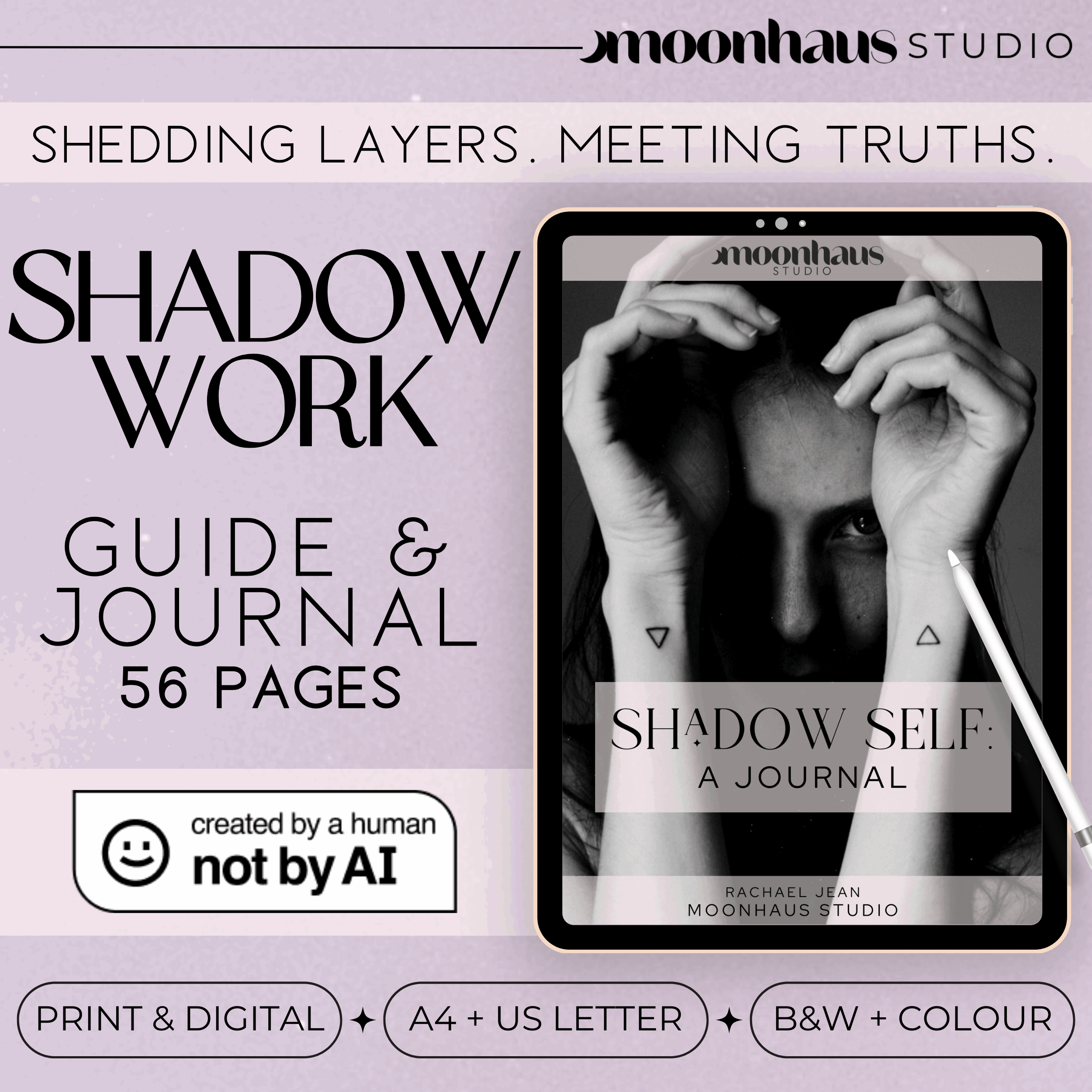 Shadow Work Guidebook Journal: In-Depth Printable and Digital PDF for ...